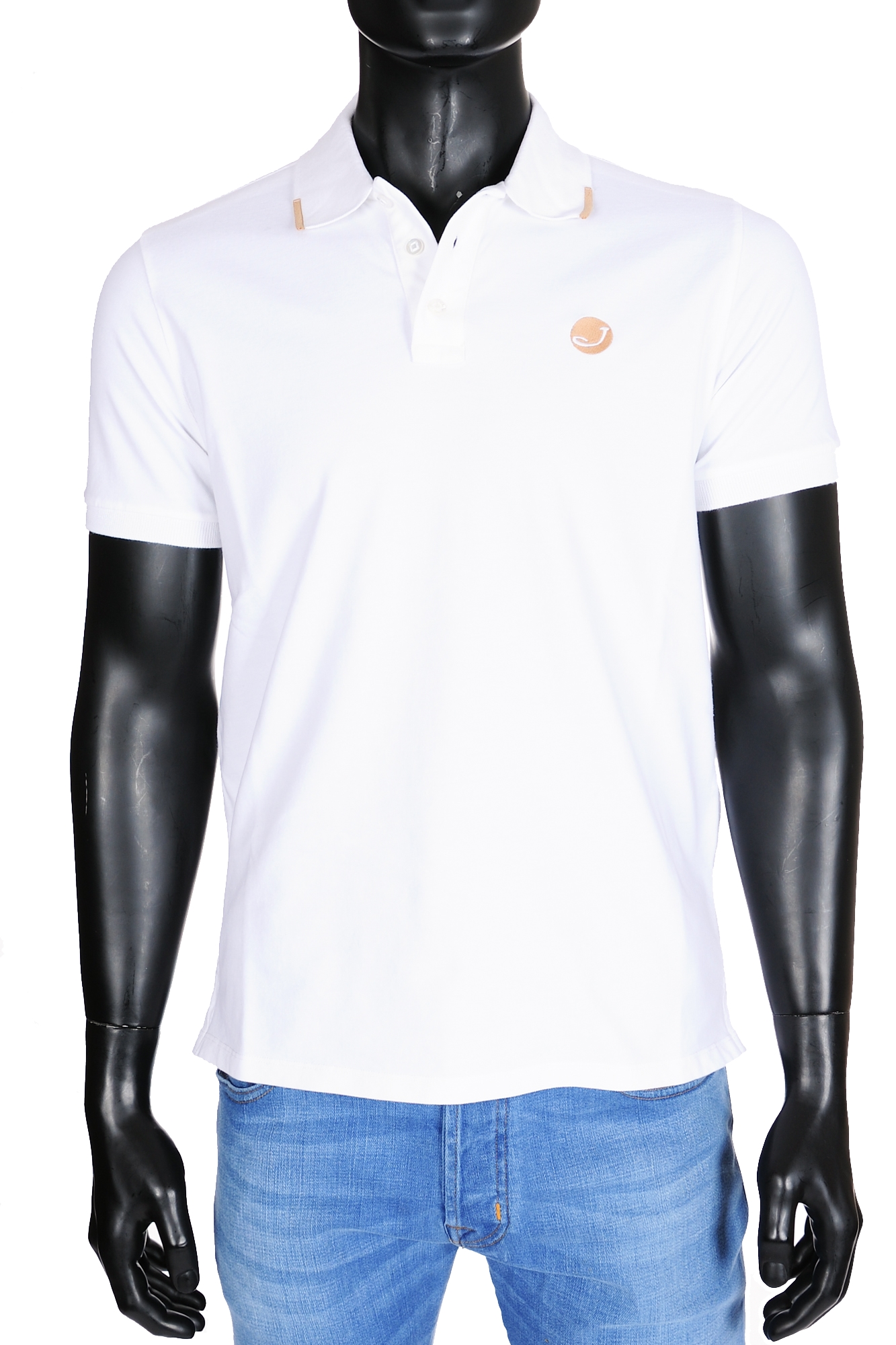 Buy Jacob Cohen Polo Shirt 4038 White (30440) | Voustenjeans.com